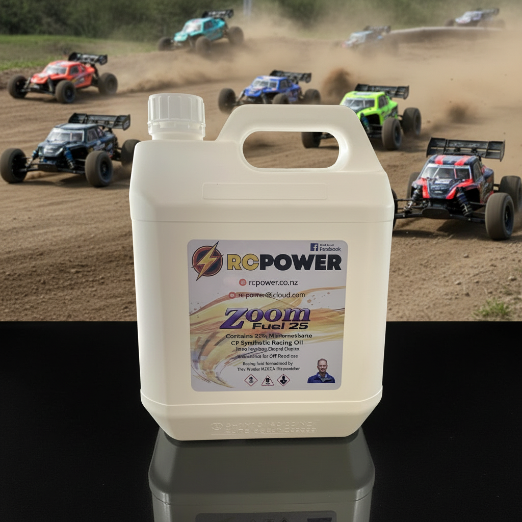 ZOOM Fuel 4 Litre Nitromethane 25% OFF-ROAD – RC Power Limited