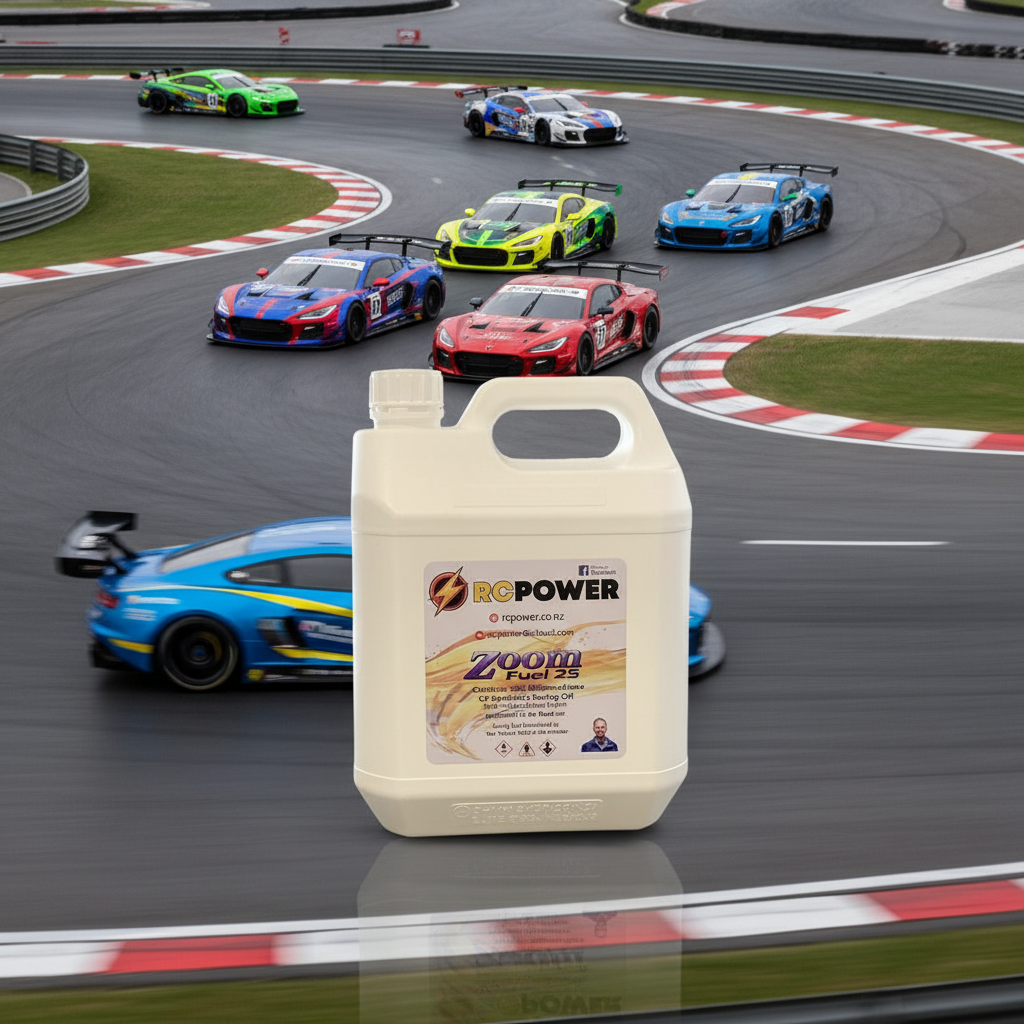ZOOM Fuel 4 Litre Nitromethane 25% ON-ROAD – RC Power Limited