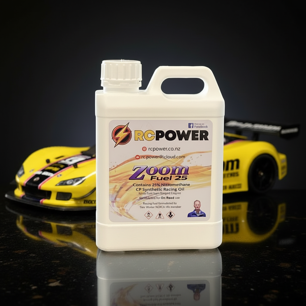 ZOOM Fuel 1 Litre Nitromethane 25% ON-ROAD – RC Power Limited