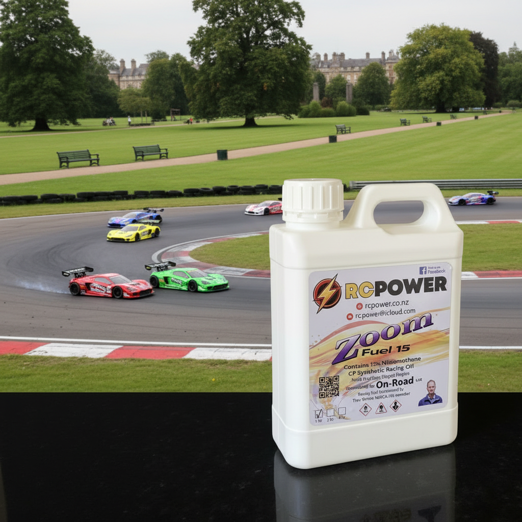 ZOOM Fuel 1 Litre Nitromethane 15% ON-ROAD – RC Power Limited